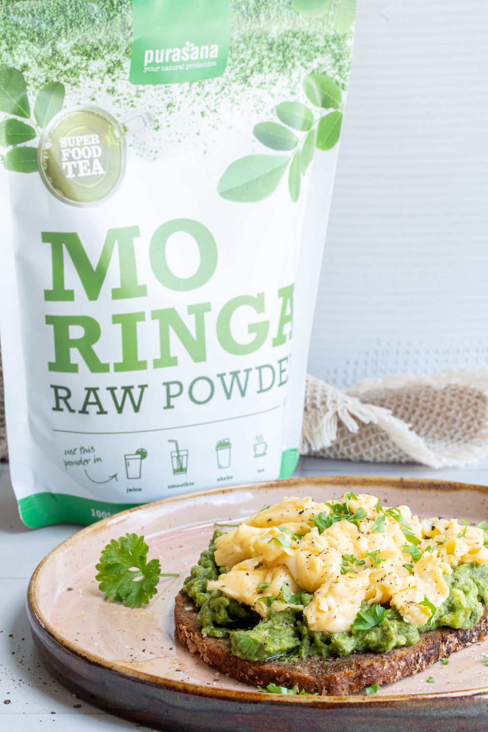 Toast l'avocat et au moringa | recette