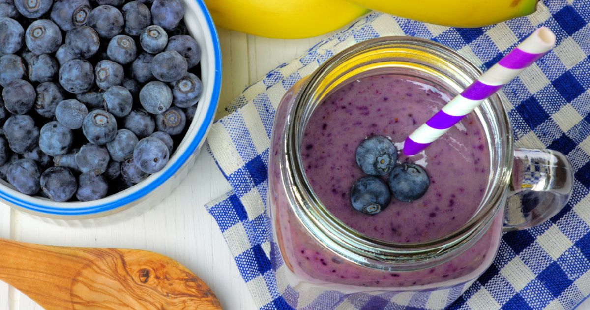 Baobab Smoothie with Banana & Blueberry | Smoothie for Children | Purasana.com